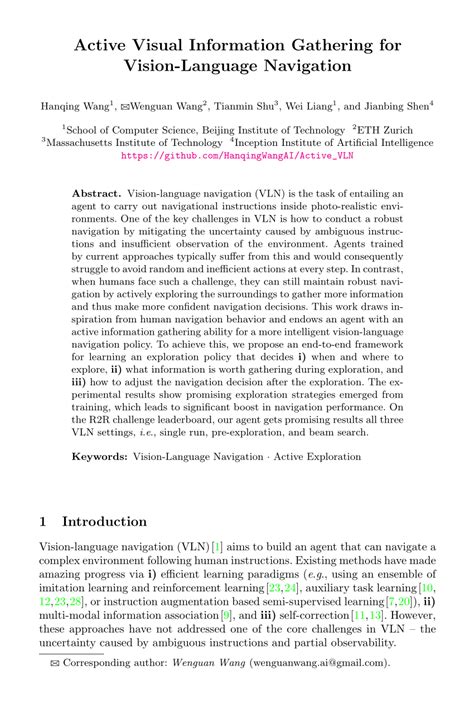 pdf active visual information gathering for vision language navigation