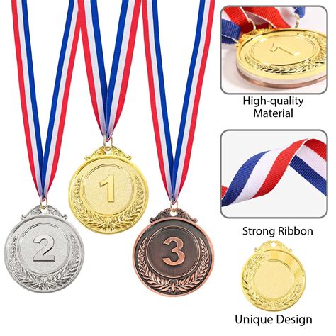 Mua Caydo 12 Pieces 2 Inch Gold Silver Bronze Award Medals Winner