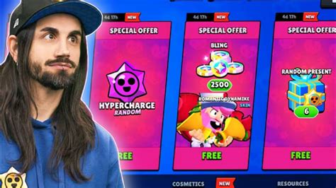უფასო სკინები Brawl Stars Youtube