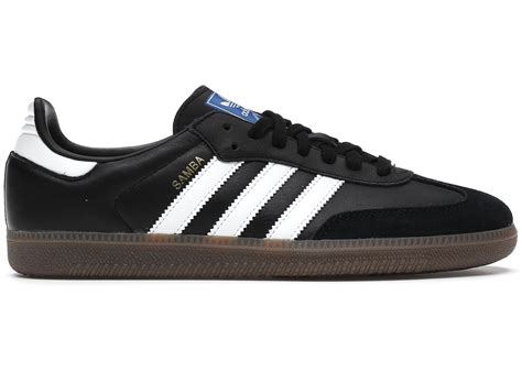 Adidas Samba Og Black White Gum Mens B75807bz0058 Us