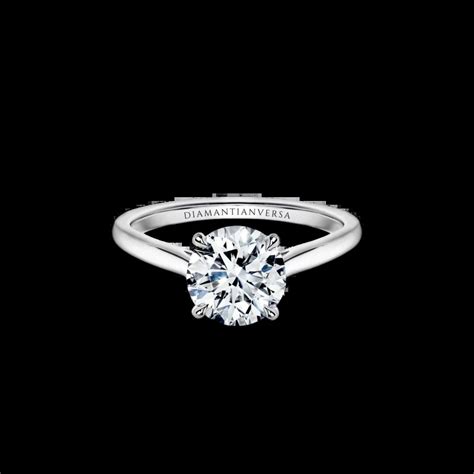 Anello Solitario Modello Tiffany