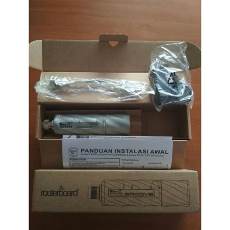 Jual Mikrotik Groove 52hpn Cpe 2ghz 5ghz Shopee Indonesia