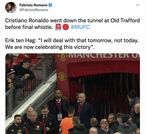 Ronaldo Ngeloyor Pergi Netizen Jadi Bersimpati