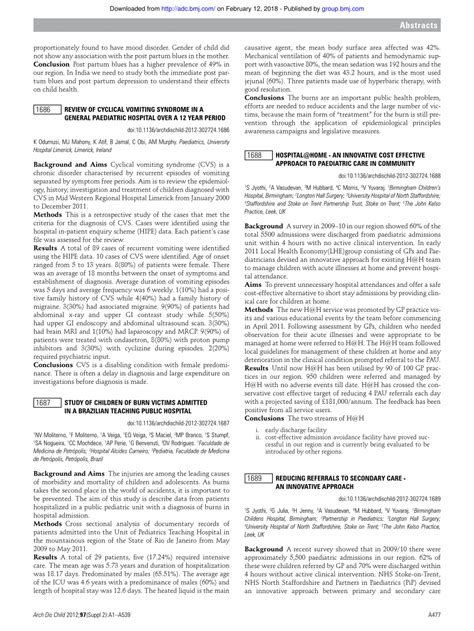 Pdf 1689 Reducing Referrals To Secondary Care An Innovative Approach