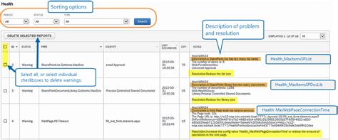 winshuttle workflow administrator guide 10 8 10 9 using the health page