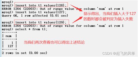 【mysql】—— 数据类型详解mysql 数值类型 Csdn博客