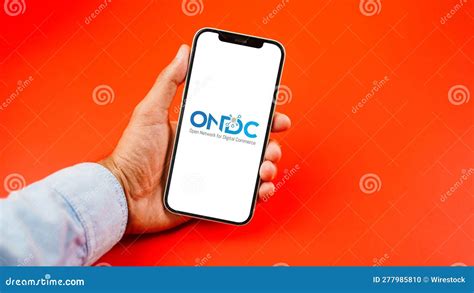 ONDC Or Open Network For Digital Commerce Is An Open E Commerce Company Editorial Image Image