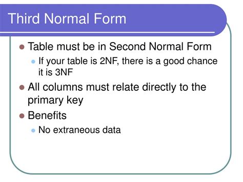 Ppt Normalization Powerpoint Presentation Free Download Id1240919