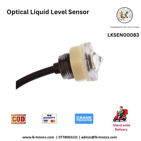 Optical Infrared Water Liquid Level Sensor With Module Lk Tronics