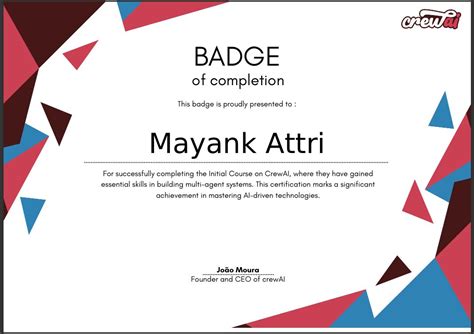 ai multiagentsystems crewai technology innovation mayank attri