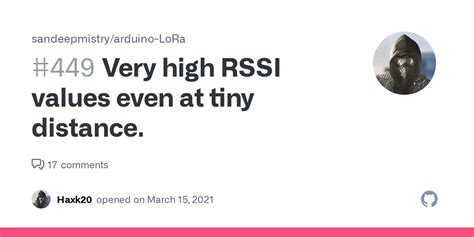 Very High Rssi Values Even At Tiny Distance · Issue 449