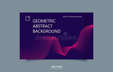 Dynamic Wave Design Futuristic Abstract Ai Background Stock Vector Illustration Of Science