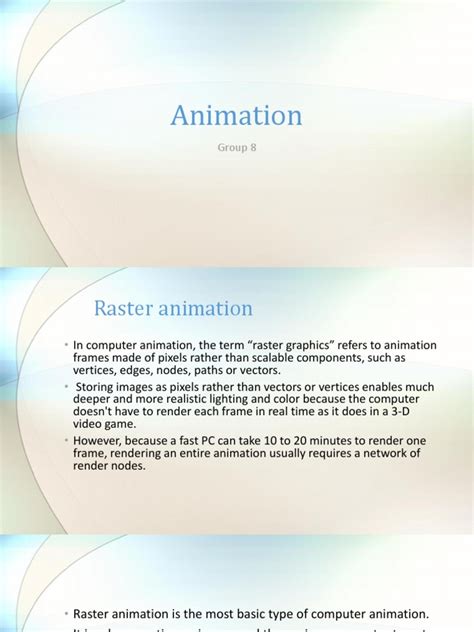 animation pdf computer animation rendering computer graphics