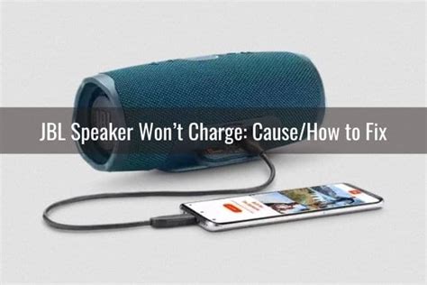 JBL Speaker Wont Charge Or Stay Charged Ready To DIY