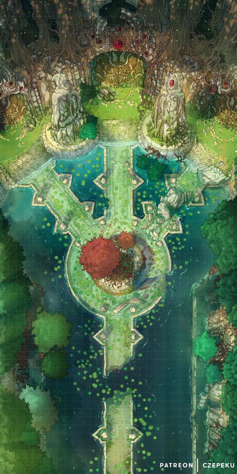 Clockwork Lair Fey Collection Dnd Battlemap Czepeku Battlemaps Porn Sex Picture