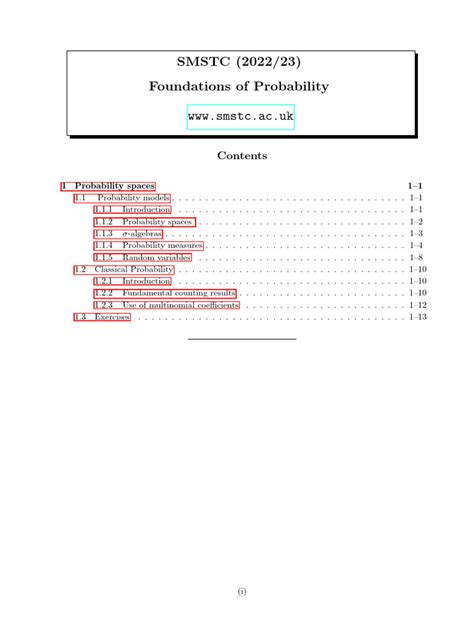 01 Probability Spaces Pdf Random Variable Probability Distribution