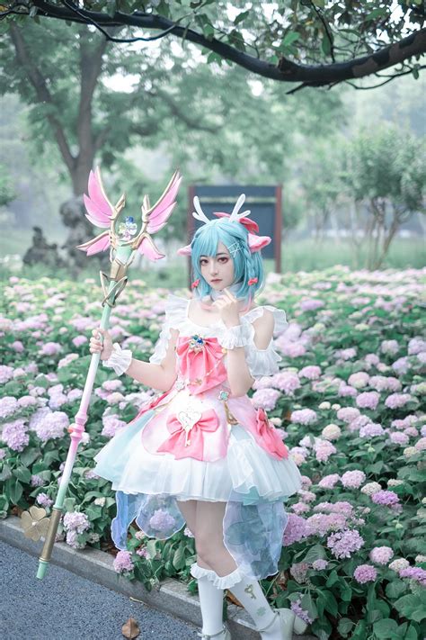 《王者荣耀》时之祈愿·瑶cosplay王者荣耀铛铛正片新浪新闻