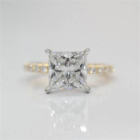 Lab Created Princess Engagement Rings Happy Jewelers