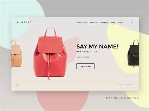 Ui Kit Slider Ecommerce Website Banner Design Slider Design Web Banner Design