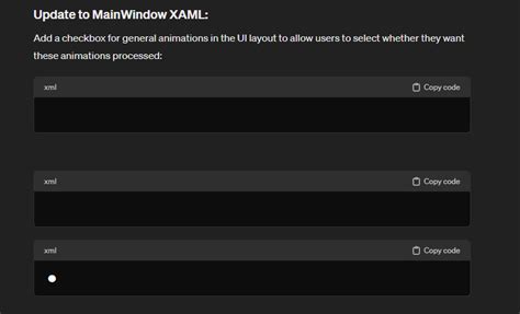 Chatgpt 4 Xaml Code Generation Not Working Chatgpt Openai Developer Forum