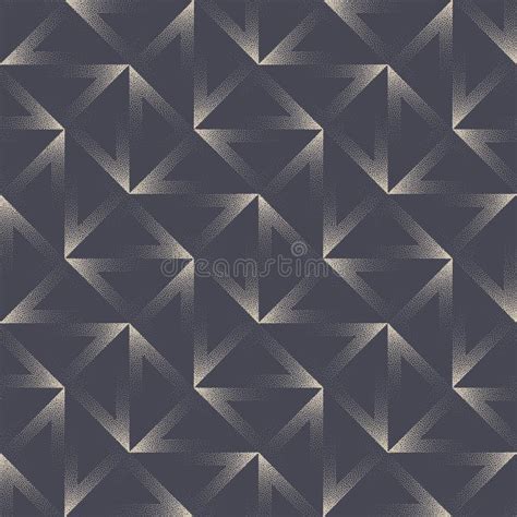 Unique Triangular Grid Geometric Seamless Pattern Vector Art Abstract