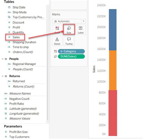 Tableau Funnel Chart