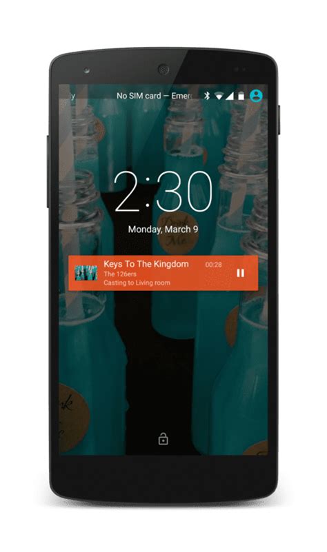 Android Music Player Controls On Lock Screen And Notifications Blog By Sapan Diwakar