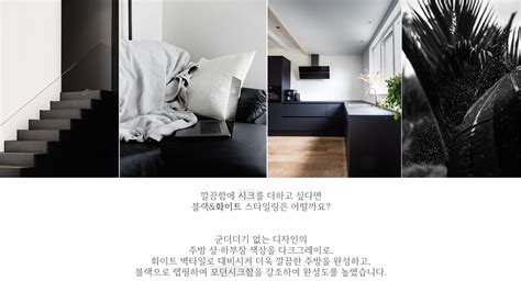 블랙and화이트 종합인테리어 패키지 직스엔닥스
