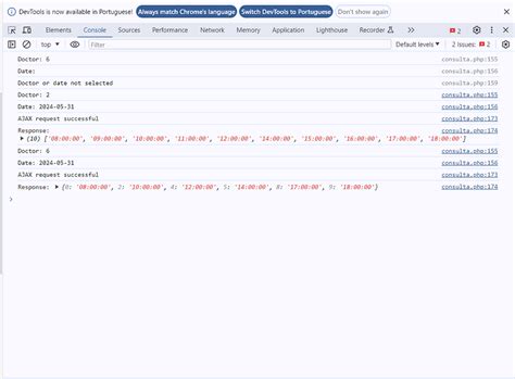why doesn t it recognize any selections on the datepicker by ted