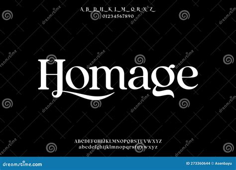 elegant luxury serif alphabets font vector illustration with stylistic alternate cartoondealer