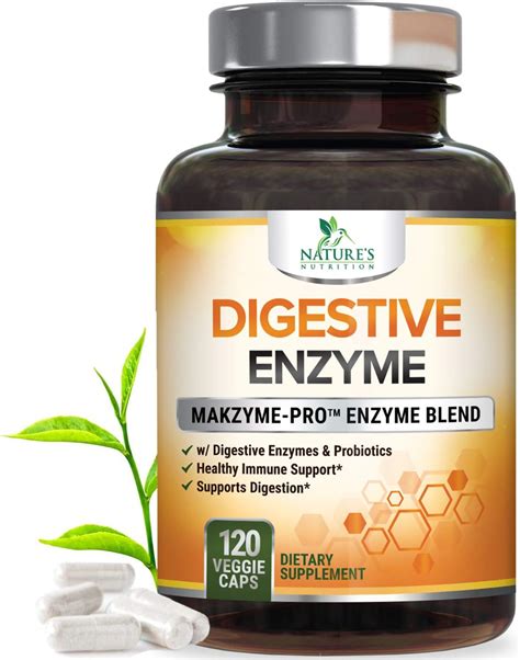 Digestive Enzymes With Probiotics And Prebiotics 1000mg