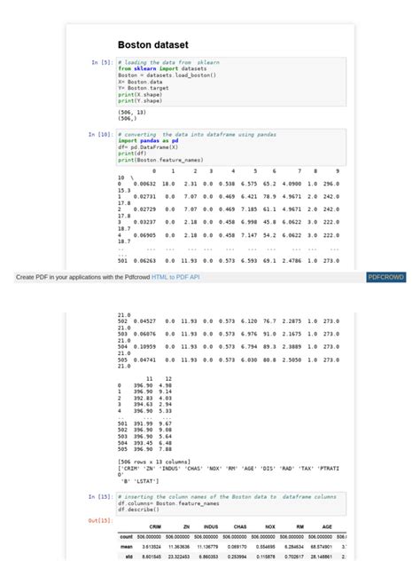 Boston Dataset Pdf Boston Dataset Pdf