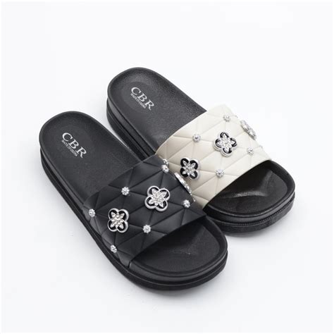 여성 여름 발편한 슬리퍼 온채널