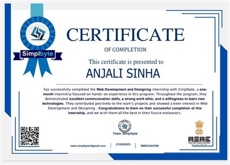 Anjali Sinha On Linkedin Simplbyte Simplbyteintern