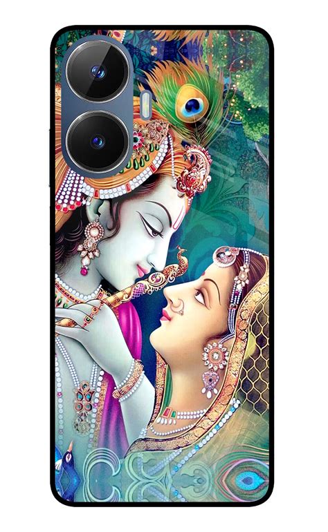 Buy Now Lord Radha Krishna Glass Case For Realme C55n55 Online Casekaro