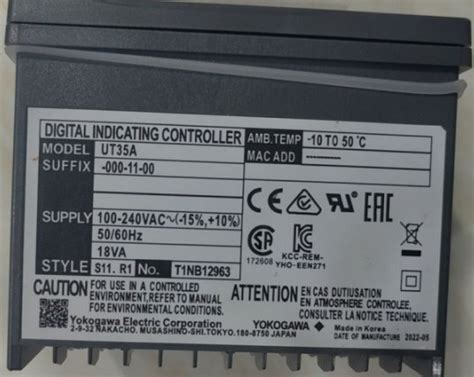 China Customized Yokogawa Controller Ut35a Manufacturers Suppliers Factory Pricelist