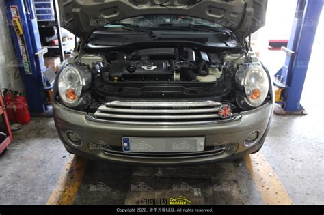 광주 미니쿠퍼 엔진오일감소 및 소모 가이드고무 고질병 수리 네이버 블로그