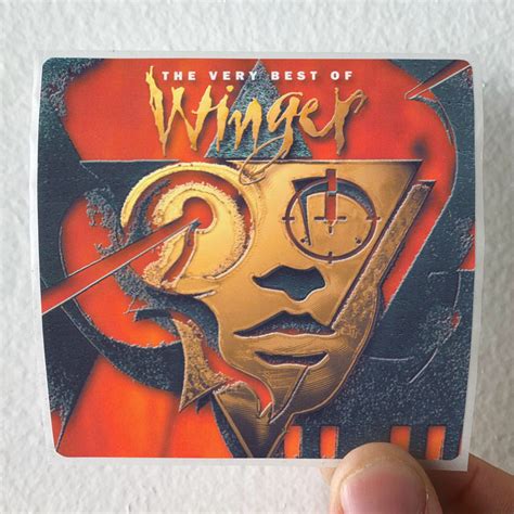 Winger Winger 1 Album Cover Sticker