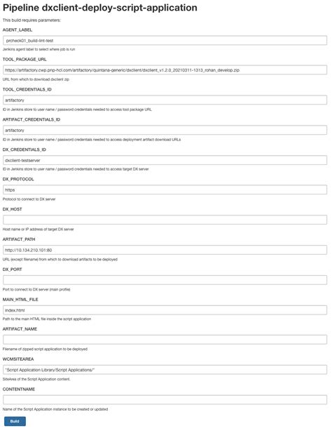 Sample Pipelines For Use With Hcl Dxclient And Automation Servers Hcl