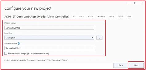 ASP NET Core Application Using MVC Template Dot Net Tutorials