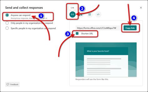 4 Methods To Share Microsoft Forms With External Users