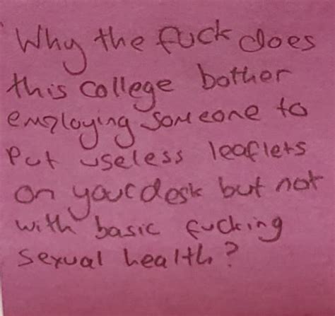 Sexual Health The Answer Wall