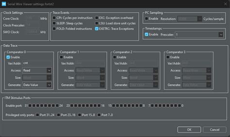 solved swv data trace timeline freezes after a few second
