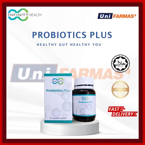 [original] Infinity Probiotics Plus 30 Vegetable Capsules [halal