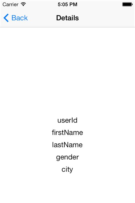 Ios Can Not Display A String In A Label Or Text Field Stack Overflow
