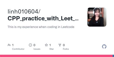 GitHub Linh010604 CPP Practice With Leet And Codeforces This Is My