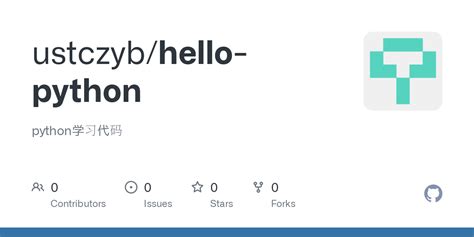 Github Ustczybhello Python Python学习代码
