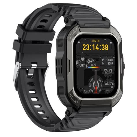 Смарт часовник за мъже 1 85 инча 240×296 270 Mah 113 спортни режима Отговаряне