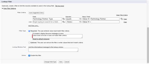 Salesforce Lookup Fields With A Filter The Marks Group Small Business Consulting Crm