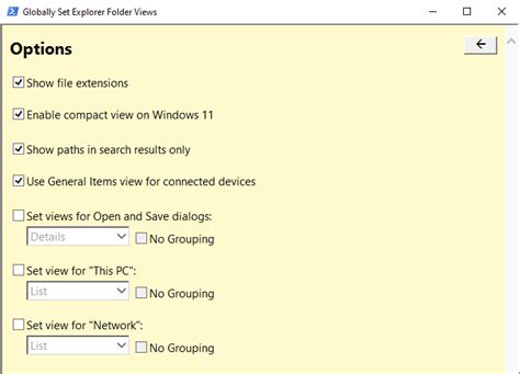 Set Default Folder View For All Folders In Windows Page Tutorials